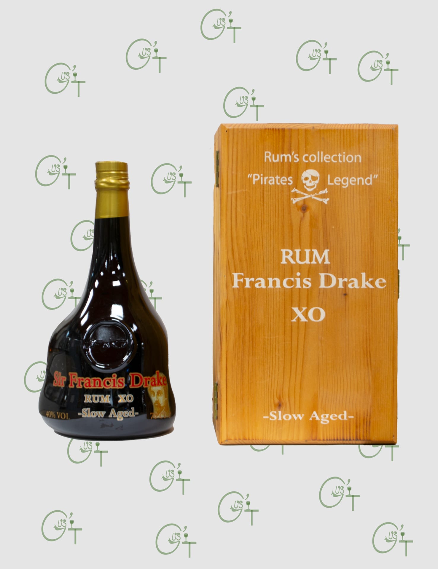 Rhum Pirate's Legend Collection Sir Francis Drake XO - 40% - 70cl ...